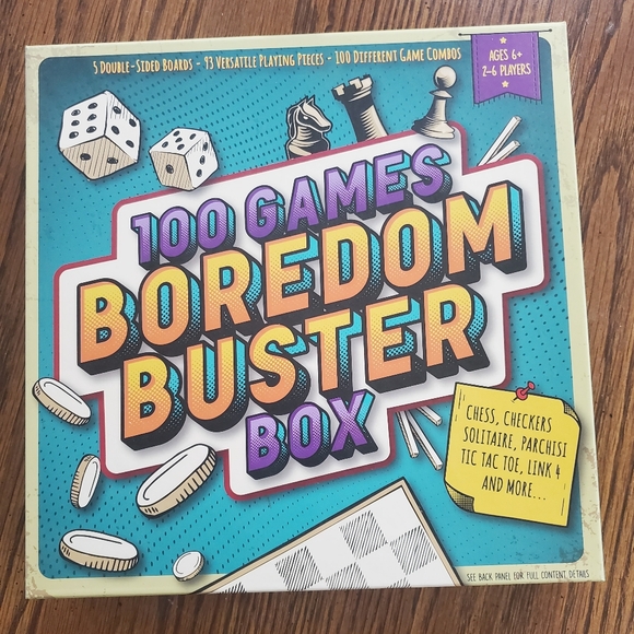 Other | 10 Games Boredom Buster Box New | Poshmark